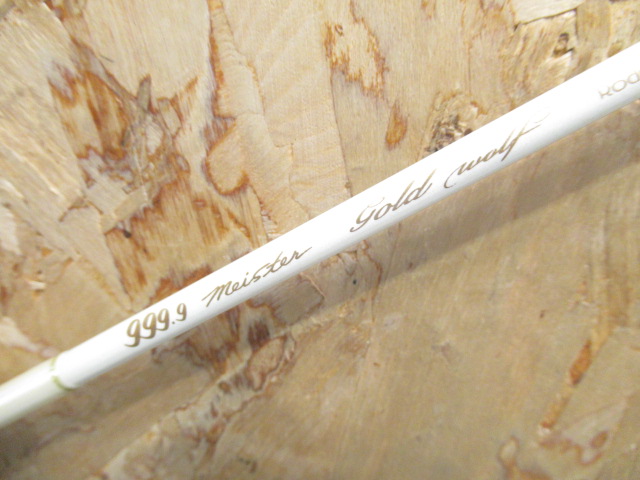 7palms Tackle Pro Shop / 999.9 Meister Gold Wolf